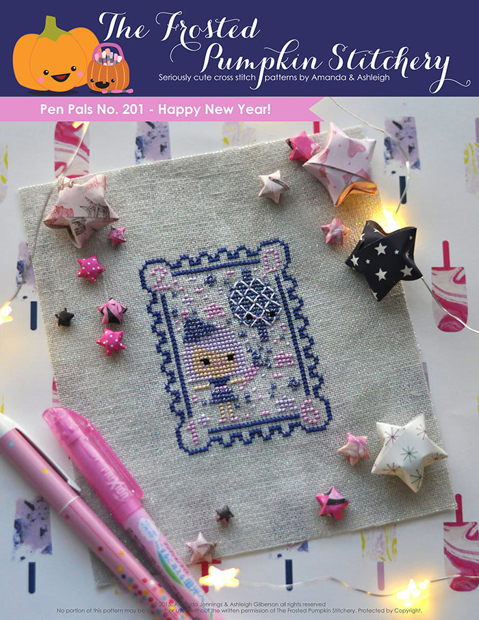 January Cross Stitch Patterns | The Frosted Pumpkin Stitchery