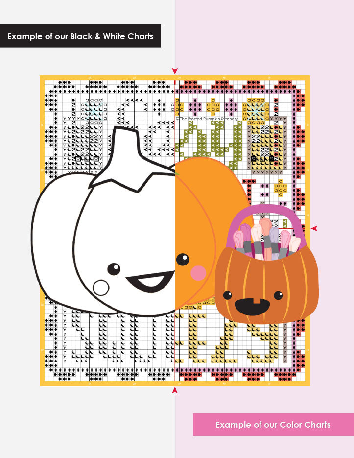 Fibery Friends Sampler PDF Cross Stitch Pattern | Frosted Pumpkin – The ...